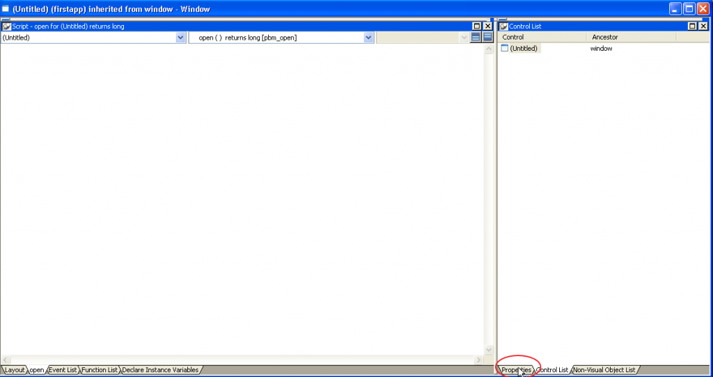 100 Days of PowerBuilder – Day 2: Creating a Main Application Window ...